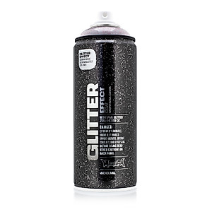 Montana Cans GLITTER EFFECT Spray Paint, 400ml, X-Mas Red, 13.5 Fl Oz (Pack of 1)