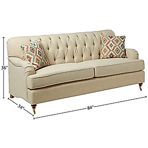 ACME Furniture Sofa, Beige Fabric