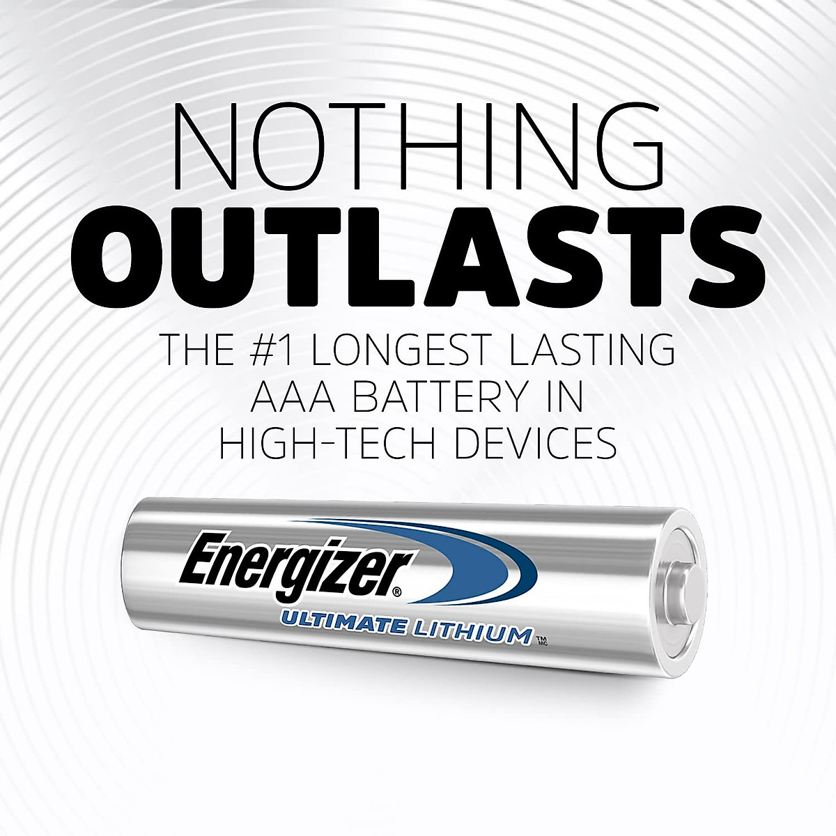 Energizer Ultimate Lithium AAA Batteries (4 Pack), Lithium Triple A Batteries