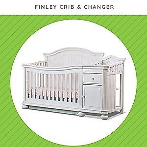 CC KITS Toddler Bed Safety Guard Rail Conversion Kit 137 for Sorelle Finley Crib & Changer, Verona Crib & Changer & Vista Elite Crib and Changer (White)