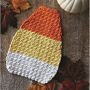 Bernat Handicrafter Cotton Solids Yarn, 1.75 oz, Gauge 4 Medium, 100% Cotton, Pale Yellow