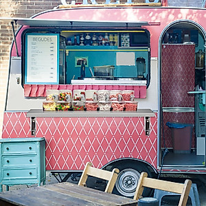 AshKiz Concession Shelf 48" L x 12" W, Foldable Concession Shelf, Folding Concession Shelf for Food Truck, Stainless Steel Drop Down Folding Serving Food Shelf Stand Serving for Concession Windows