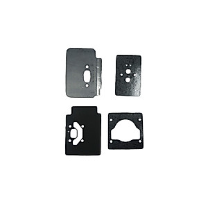 EngineRun Gasket Kit Oil Seals 4pcs Set Compatible with Husqvarna 350BT Backpack Blower OEM 511496901 511 49 69-01