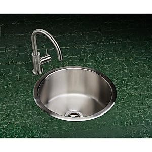 Elkay LK7921SSS Allure Single Hole Kitchen Faucet with Lever Handle, Satin Stainless Steel