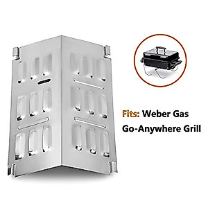 Stainless Steel Grill Flavorizer Bar Replacement for Weber 9201 and Gas Go-Anywhere Grill