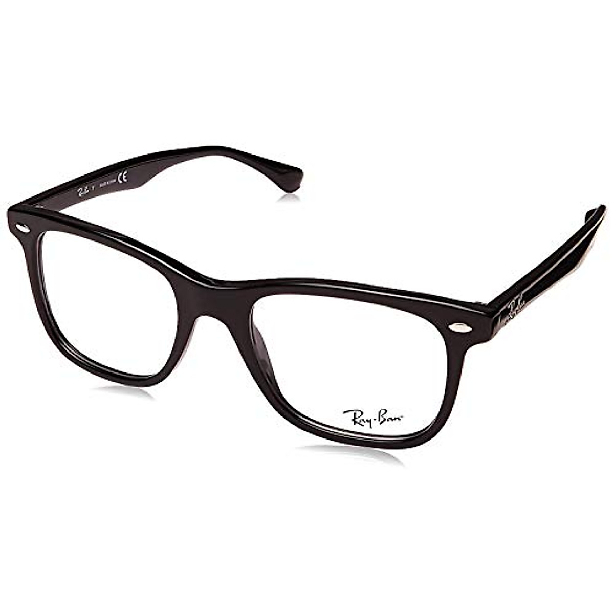 Ray-Ban RX5248-2000 Eyeglasses, Black, 51 mm
