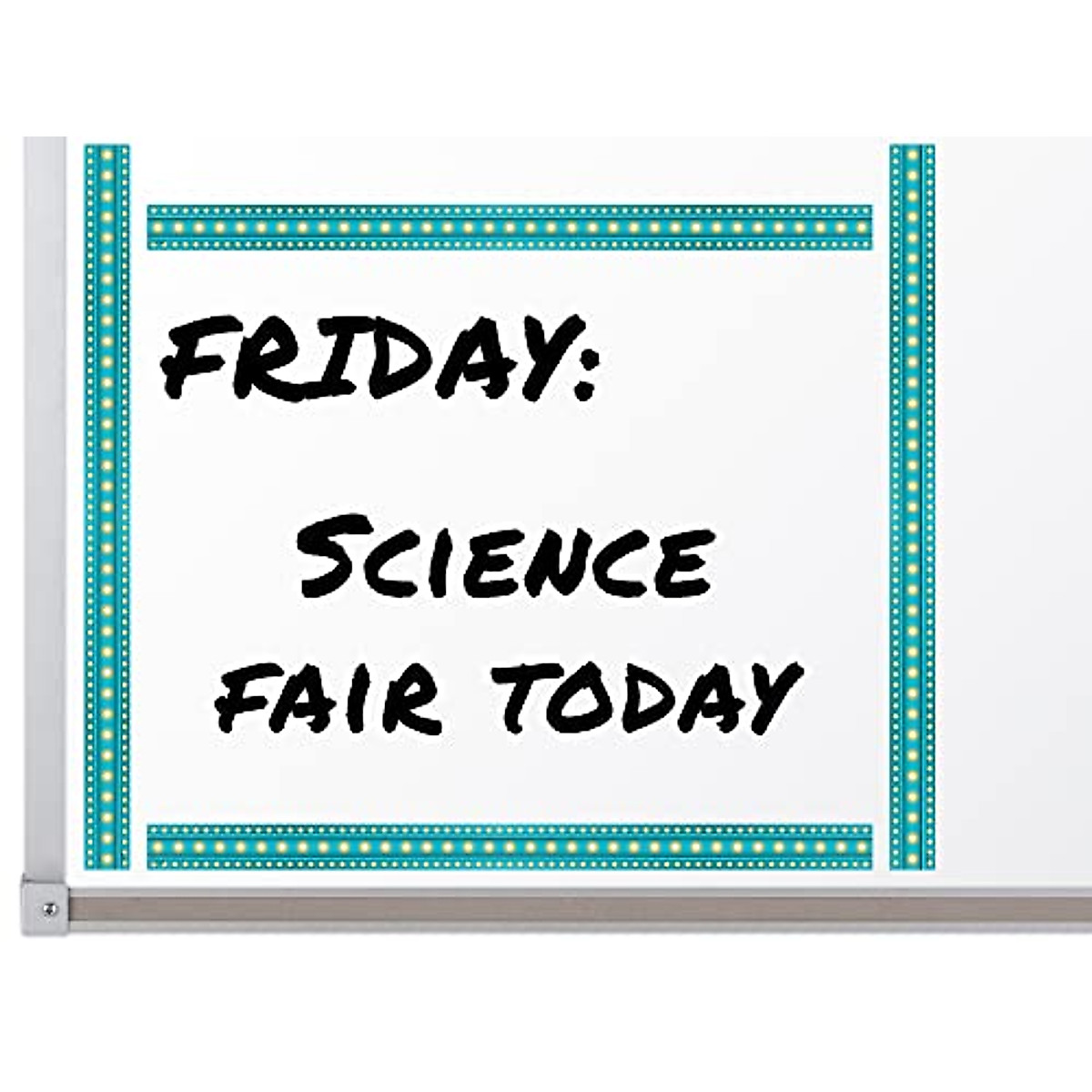 Teacher Created Resources Light Blue Marquee Magnetic Strips (TCR77307)