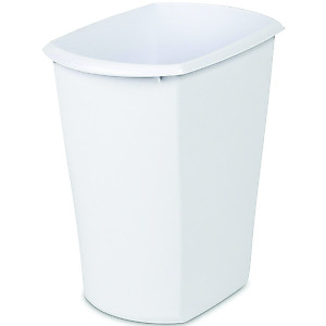 Sterilite Corp Wastebasket Rect Wht 3 Gal 10518006