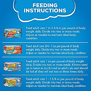 Purina Friskies Wet Cat Food Variety Pack, Oceans of Delight Flaked & Prime Filets - (40) 5.5 oz. Cans