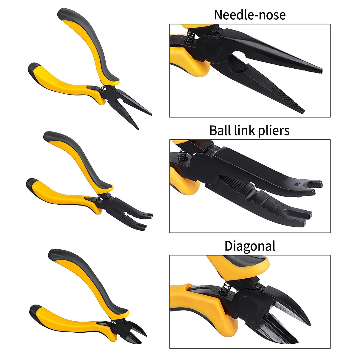 RC Tool Kit - RC Screwdriver(Flat/Phillips/Hex), Screw Kit, Pliers, Wheel Wrench, Tray for RC Car FPVDone Quadcopter Helicopter Boat Compatible with Traxxas, Axial, Redcat, HPI, Losi RC Repair Tools