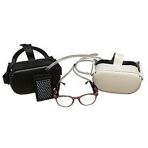 Eliminate Lens Fogging Wearing Glasses with Oculus Headset. Works with All Oculus Models and Other VR Headsets. No Additional Hardware Needed.