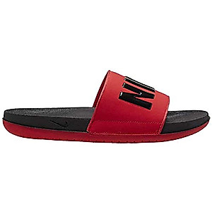 Nike Off Court Slide Sandal - Mens (10, Red/Black)