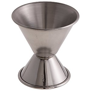 Stanton Trading 3/4-Ounce by 1-1/2-Ounce Double Jigger, Stainless Steel