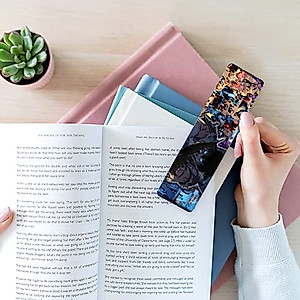 Bookmarks Metal Ruler Solo Bookography Leveling Measure Collage Tassels Bookworm for Bibliophile Bookmark Reading Gift Book Markers Christmas Ornament