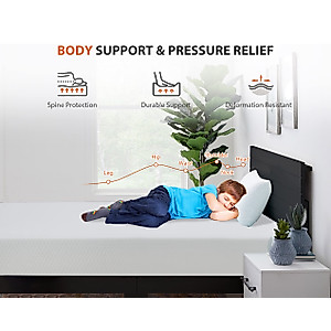 Full Size Mattress, Medium Firm Full Mattress 5/6/8/10/12/14 In Mattress for Pressure Relief & Cooler Sleep, Certipur-Us Certified Full Size Mattress in a Box Memory Foam Mattress (Full, 12 In)