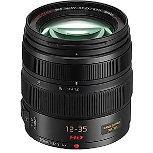 Panasonic LUMIX GH6 Mirrorless Camera Body Bundle with Panasonic LUMIX G X VARIO 12-35mm f/2.8 ASPH Professional Mirrorless Lens and Panasonic DMW-BLK22 7.4V 3050mAh Lithium-Ion Battery Pack (3 Items)