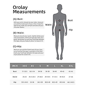 Orolay Women's Stylish Down Hooded Jacket with Two-Way Zipper Winter Down Coat Puffer Jacket Army Green L