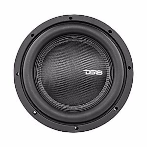 DS18 IXS10.4D Shallow Car Subwoofer - 10" 1000W MAX Power, 500W RMS, Dual Voice Coil, 4+4 Ohms Impedance (1 Speaker)