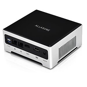 ALLASONE Mini PC Windows 11 Pro Core i7-1165G7,Mini Computer Dual LAN,32GB DDR4 RAM 512GB M.2 NVME SSD,Micro Computer USB3.0 HDMI DP, Dual Band WiFi BT 4.2