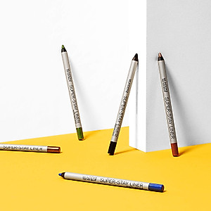 Wunder2 SUPER-STAY LINER Makeup Eyeliner Pencil Long Lasting Waterproof Eye Liner, Color Champagne Metallic