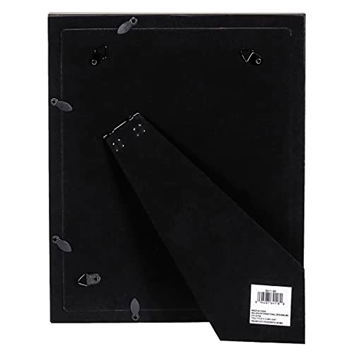 Malden International Designs Fashion Metals Bezel Wooden Picture Frame, 8x10, Silver