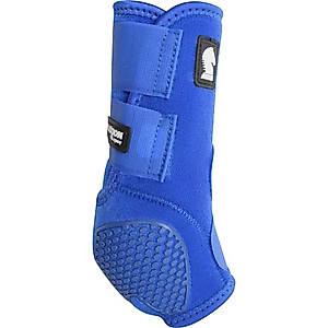 Classic Equine Flexion by Legacy2 Front Support Boots, Blue, Large