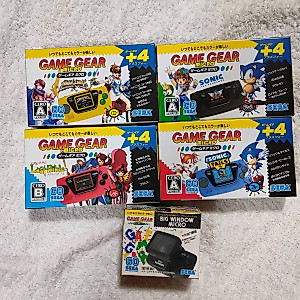 Game Gear Micro 4 Color Complete Set + Big Window Micro [Japan Import]