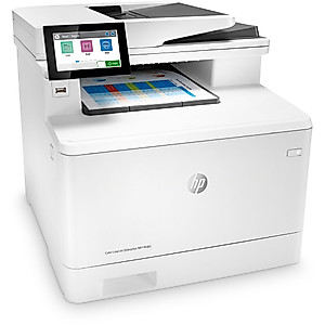 HP Color LaserJet Enterprise M480f Multifunction Duplex Printer (3QA55A) white