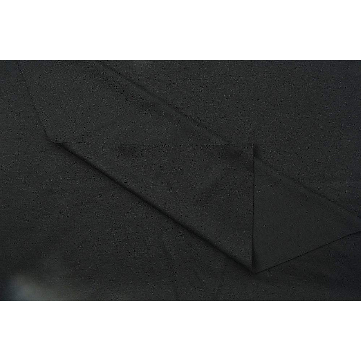 corciova Black Soft Girl Women Infinity Wrap Scarf Stretchy Jersey Knit Sleep Head Circle Scarf Continuous Loop Light Weight