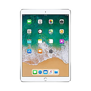 Apple iPad Pro 10.5in (2017) 64GB, Wi-Fi - Silver (Renewed)