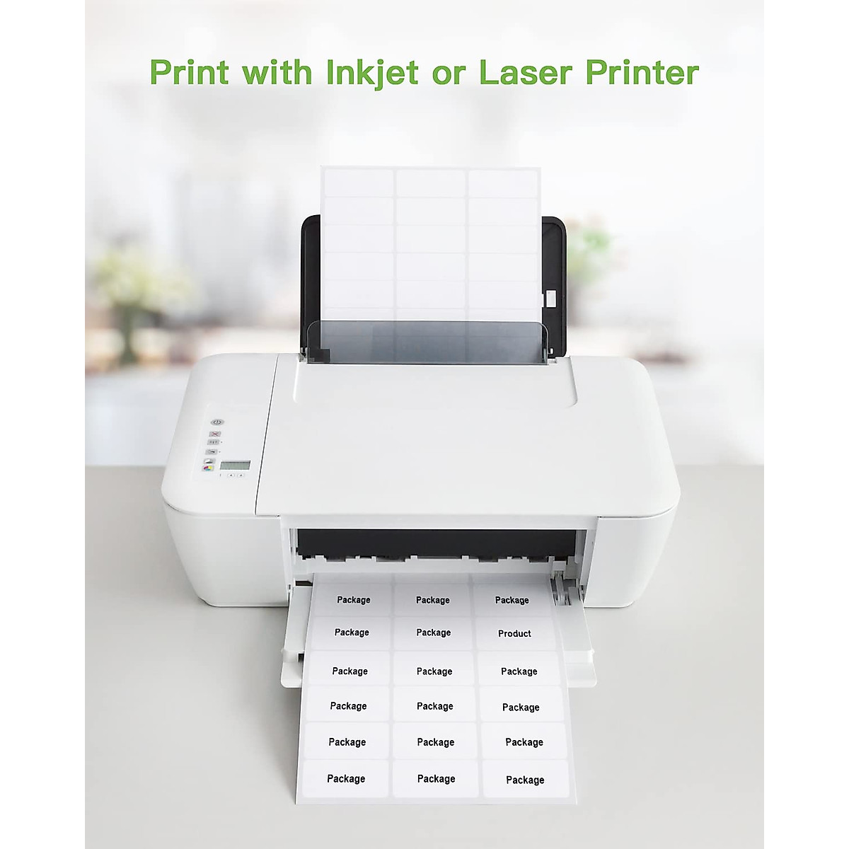 NELKO Address Labels, 1" x 2-5/8" Shipping Address Labels for Laser & Inkjet Printers, Mailing Sticker Labels, Easy to Pee for FBA Label (25 Sheets, 750 Labels)