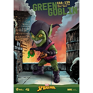 Beast Kingdom Marvel Comics: Green Goblin EAA-139 Egg Attack Action Figure, Multicolor