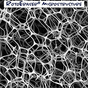 RotoEraser | Drill Powered Magic Cleaning Eraser Sponges | High Density Melamine Scrubber Pads with Drill Attachment for The Bathroom, Kitchen, Floors, Baseboards, Grout, Magic Marker, Walls & More