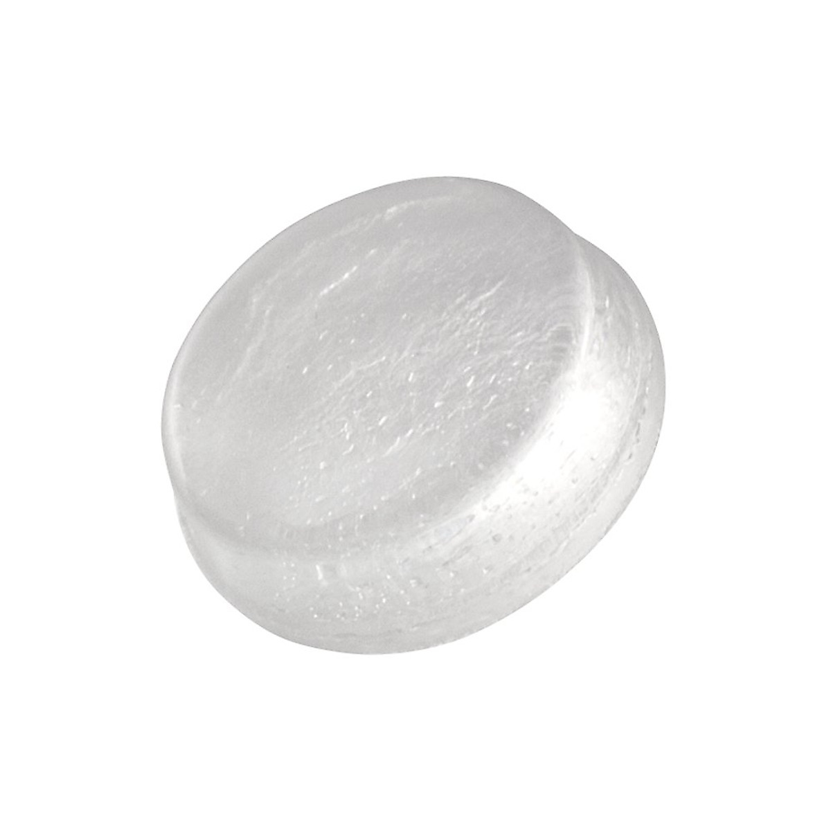 Soft Touch 1/2" Round Self Stick Cabinet Bumper Pads to Dampen Sound and Protect Surfaces, 12 Pack, Clear, 12 Count