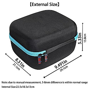 Khanka Hard Storage Case Replacement for Makita XOB01Z 18V LXT Lithium-Ion Cordless 5" Random Orbit Sander, Case Only