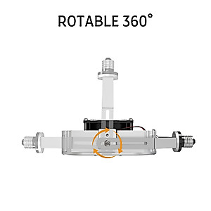 240W LED Light Retrofit Kits, 1000W HID(MH/HPS) Bulbs Replacement LED Retrofit Kit, Suitable for Parking Lot Shoebox Fixtures, Canopy Fixtures, High Bay Fixtures, Top Post Fixtures