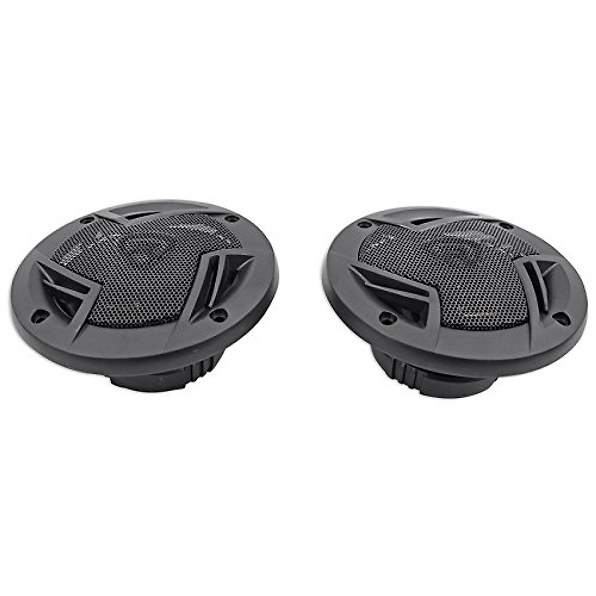 Pair Rockville RV4.3A 4" 3-Way Car Speakers 500 Watts / 70w RMS CEA Rated Total