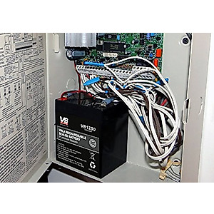 Vici VB1250 12V 5Ah Home Alarm Battery with F1 Terminals