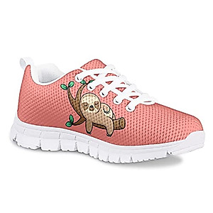 Ystardream Cute Solth Kids Tennis Sneakers for Girls Size 2 Girls' Running Shoes Non-Slip Breathable Athletic Sneakers Gym Sport School Training Shoes Outdoor Walking Footwear