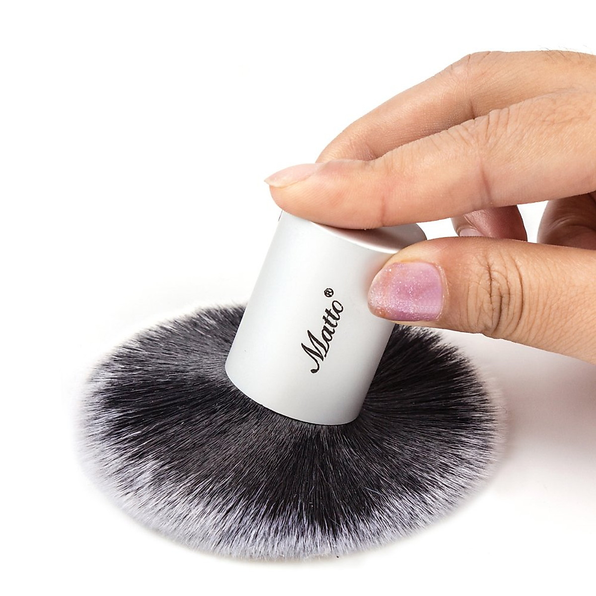 Matto Kabuki Makeup Brush Setting Powder Foundation Brush for Bronzer Powder Highlighter