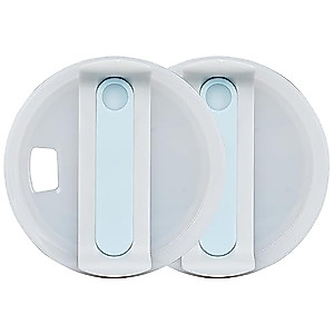 BOTTLAN 2Pcs Tumbler Lid Fit for Stanley 40 oz Quencher H2.0 FlowState Cup, Replacement Straw&Sip 2-IN-1 Lid Accessories Fit for Stanley 40 oz Adventure Quencher Tumbler, BPA Free and Dishwasher Safe