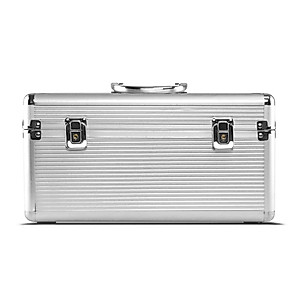 2.5" / 3.5" IDE SATA HDD Aluminum & EVA Protection Suitcase，Suitcase for 8 x 3.5 & 6 x 2.5 inch Hard Drive