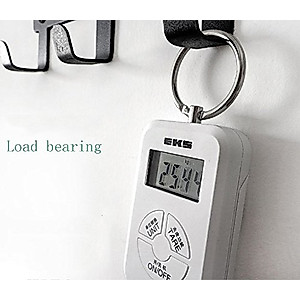 YOURNELO Cute Ironwork Puppy French Bulldog Dog Art Wall Mounted Decorative Coat Rack Hooks (A1)