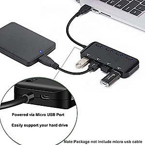 WJCCY USB3.1 Hub HD+USB Adapter 3-in-1 Multi-Functional Laptop Splitter Converter Dock