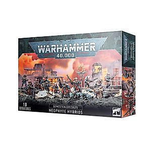 Games Workshop 99120117004" Warhammer 40,000 Gene Stealer Cults Neophyte Hybrids Action Figure for 12 years to 99 years