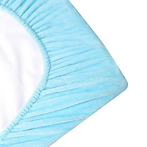 Blue Oceanic Fish & Turtle Nursery Diaper Changing Table Cover 1 PCs Blue (Diaper Changing Table Cover)