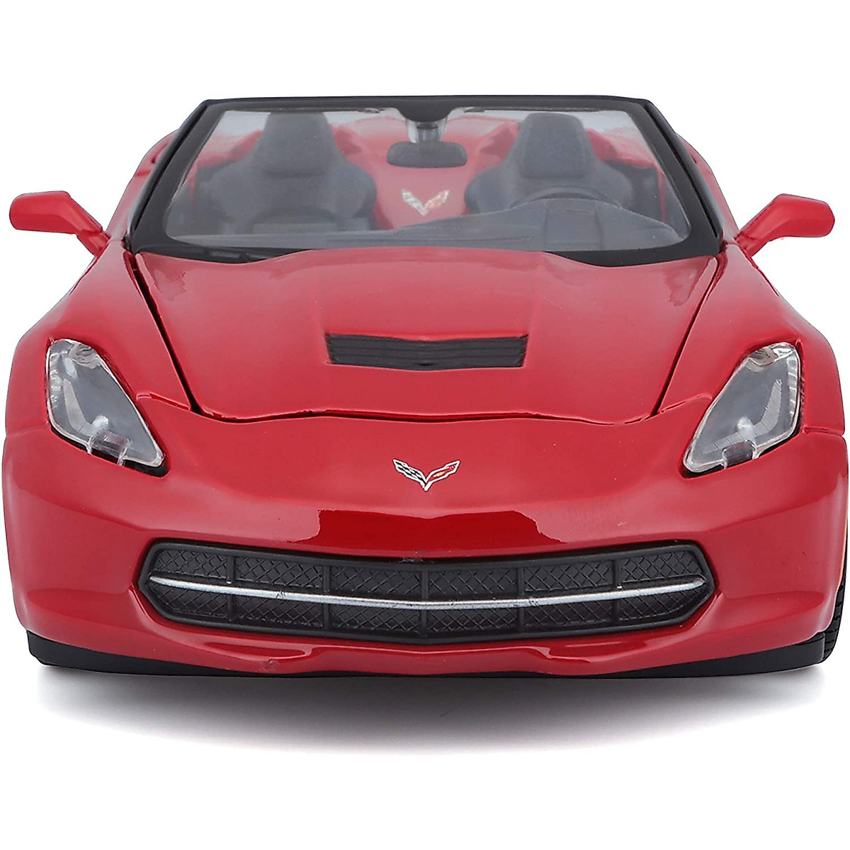 Maisto 2014 Chevrolet Corvette C7 Convertible 1/24 31501 (31501RD), Red and Black