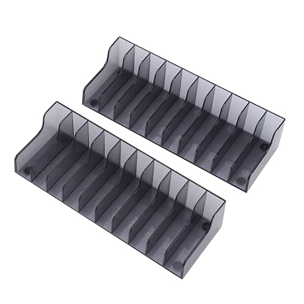 Omabeta Game Card Holder, More Precise Large Capacity Games Rack 2 Pcs for/Slim/PRO for Pro Game Consoles