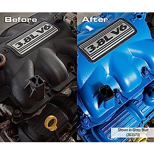 Rust-Oleum 363570 Engine Enamel Spray Paint, 11 oz, Gloss Orange