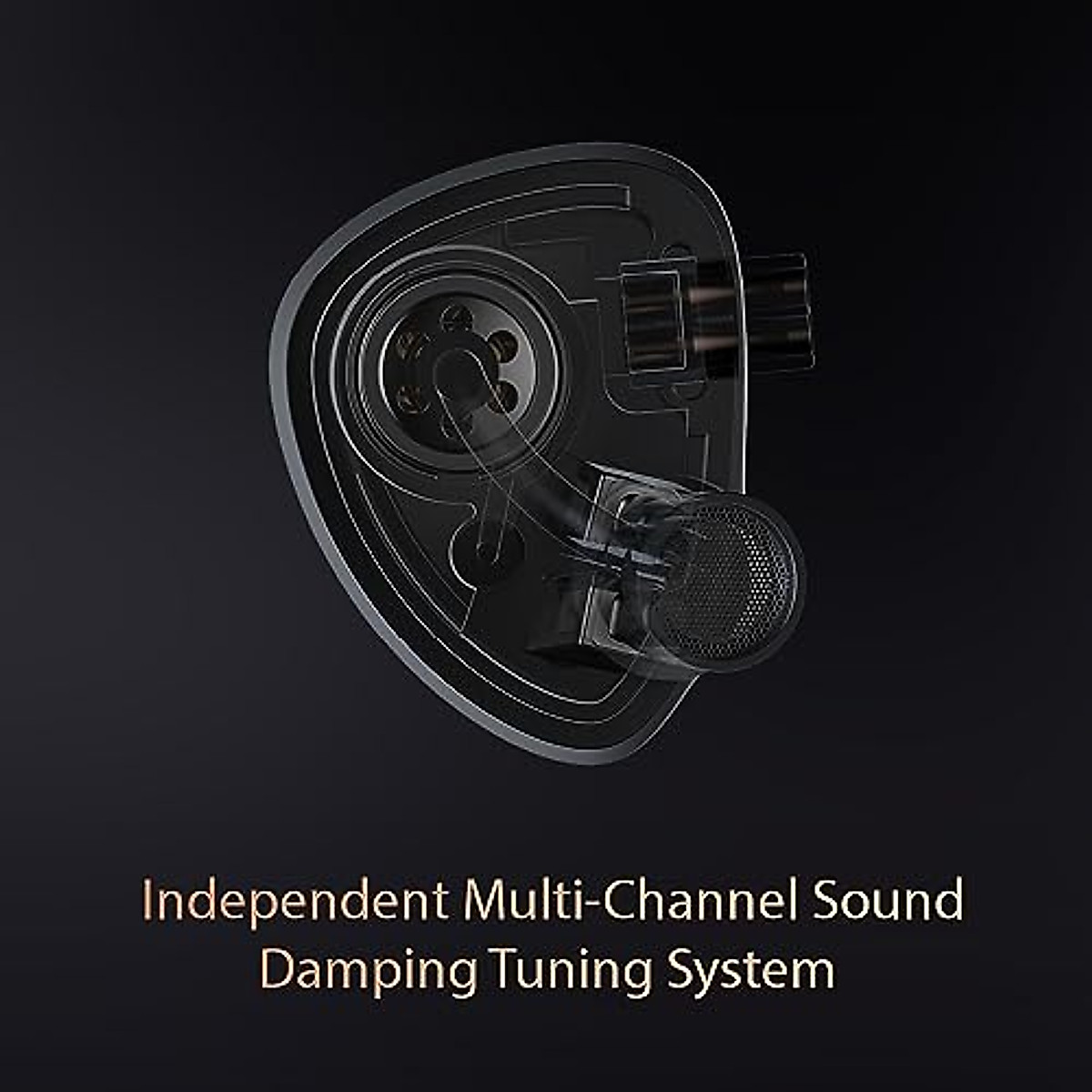 Linsoul SIMGOT EM6L 1DD + 4BA Hybrid Driver in-Ear Monitor, Gaming Earbud, HiFi IEM Earphone with 3D-Printed Resin Housing, Detachable OFC Silver-Plated Cable for Musician Audiophile